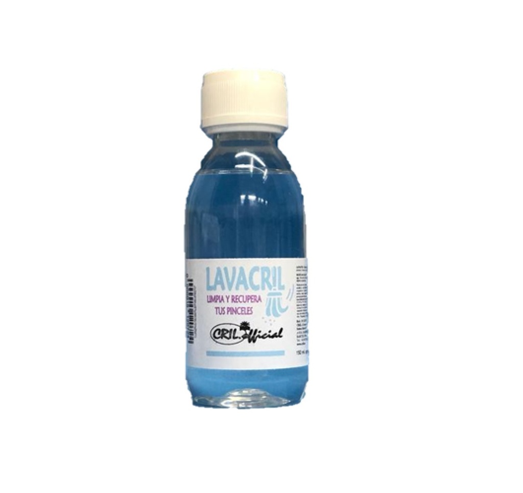 Lavacril Limpiapinceles Cril 150 ml — Para pinceles con acrílico